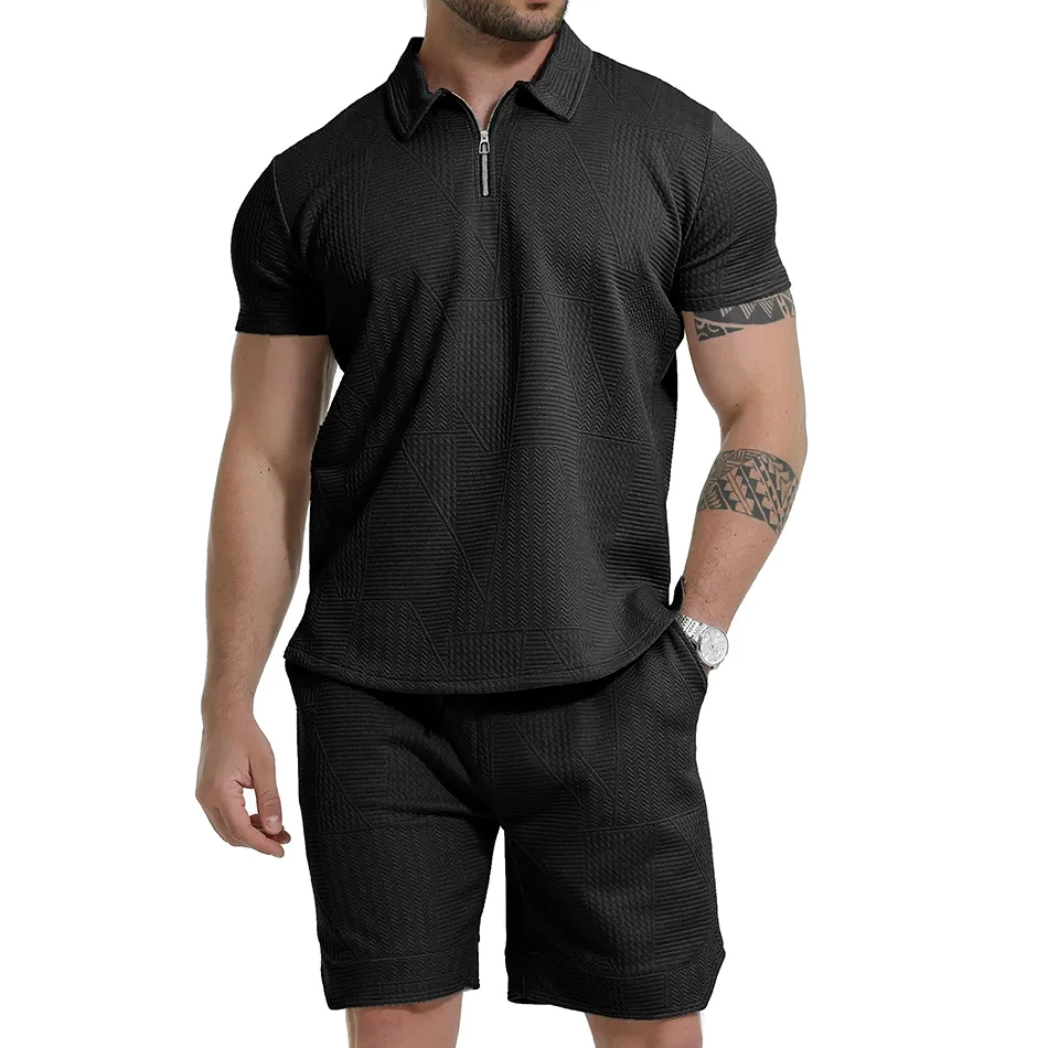 Wholesale summer mens polo set - TSY